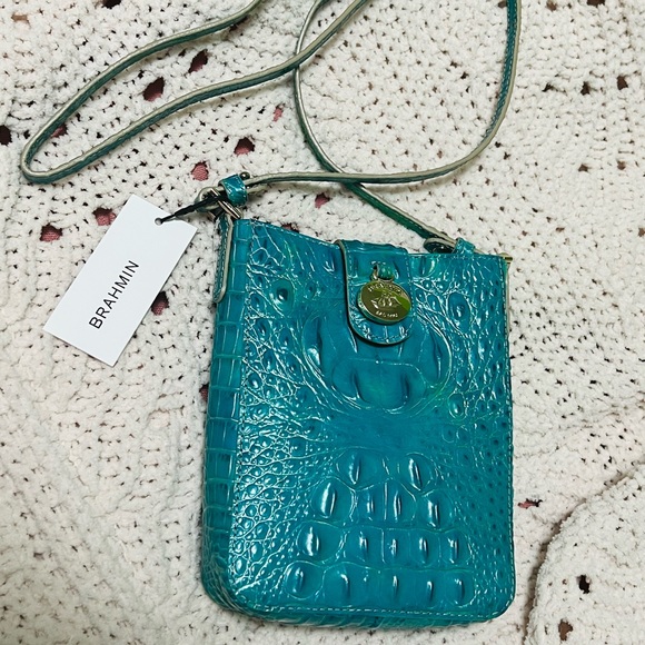 Brahmin | Bags | Brahmin Marley Crossbody Bag Ocean Solid Melbourne ...